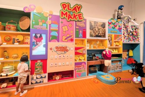 Children's Museum Singapore (CMSG) new maker's space - PLAY + MAKE