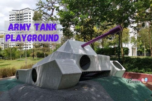 Army Tank Playground Choa Chu Kang Keat Hong